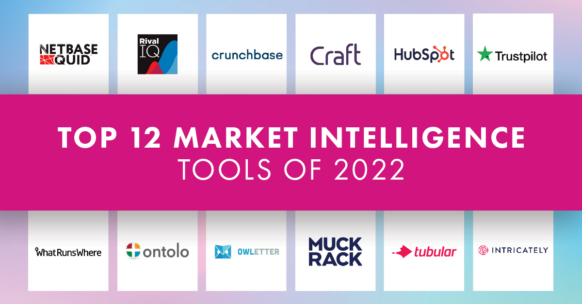 Top 12 Market Intelligence Tools